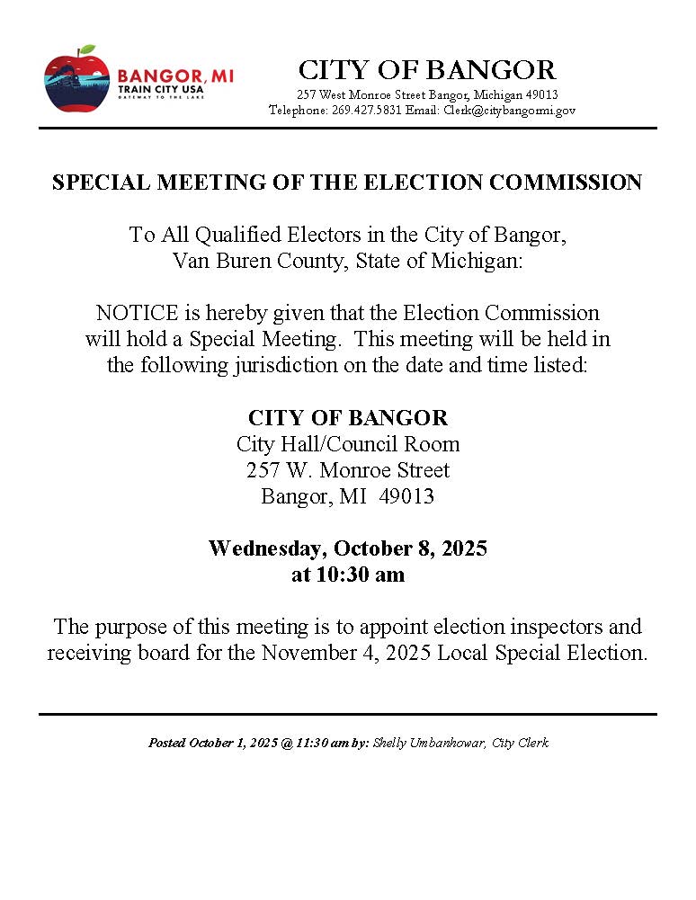 Election Commission Meeting