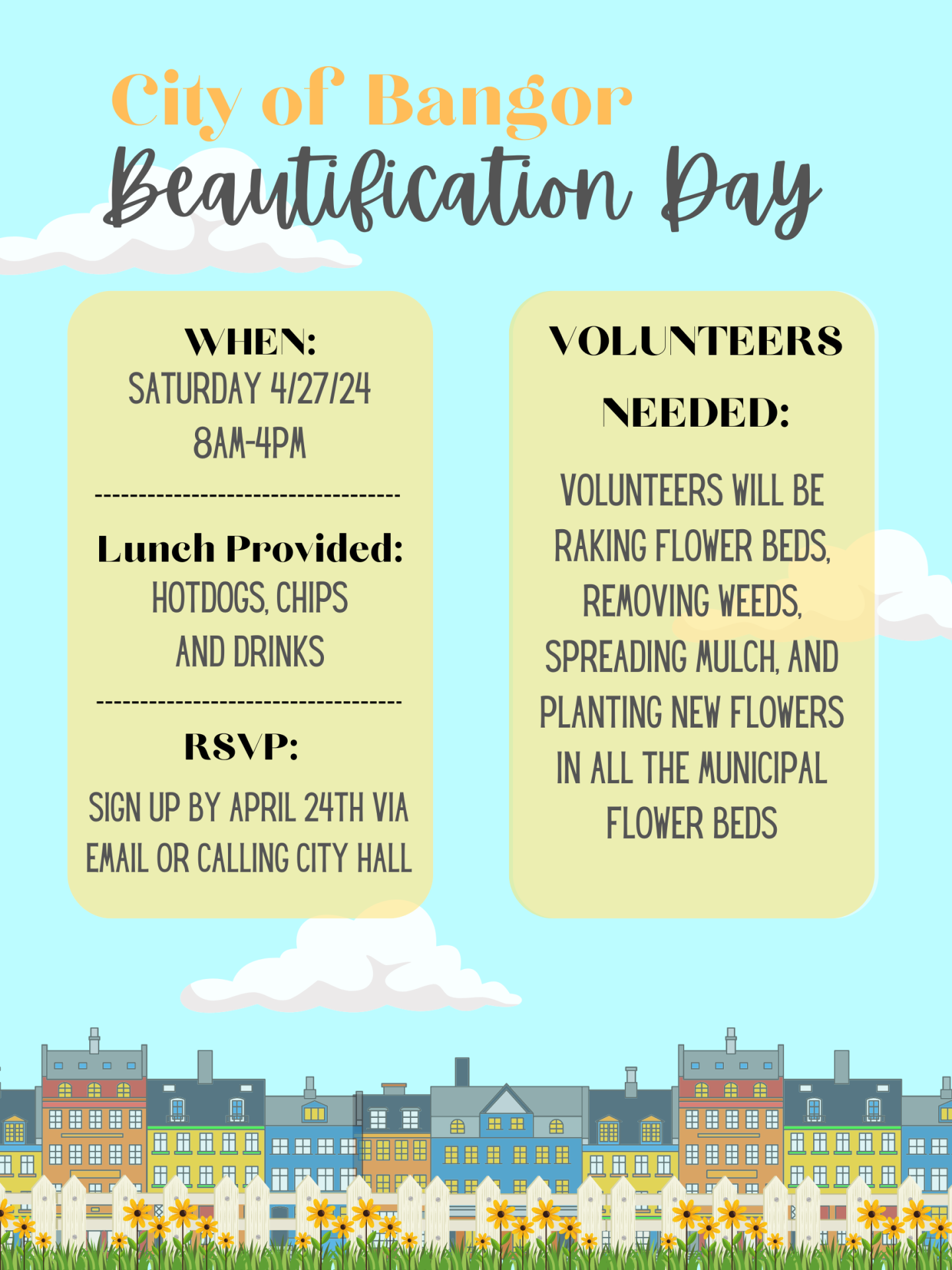 Bangor Beautification Day